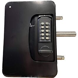 Shrouded Single Sided Mini Code Lock with Push Free Exit