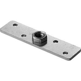 Adjustable Support Plate for Sliding Doors and Shutters M12