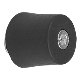 Medium Rubber End Stop with Screw