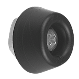 Small Rubber End Stop with Screw