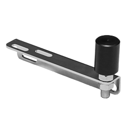 Small Nylon Guide Roller Support Bracket with Bearing