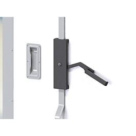 Vertical Lock for Sliding Doors - Right Handed