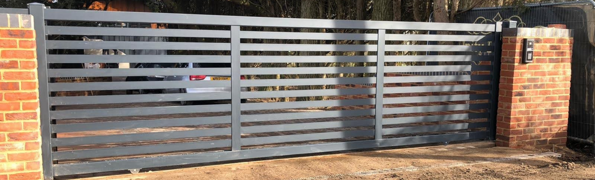 Lowes Powder Coated Driveway Gates